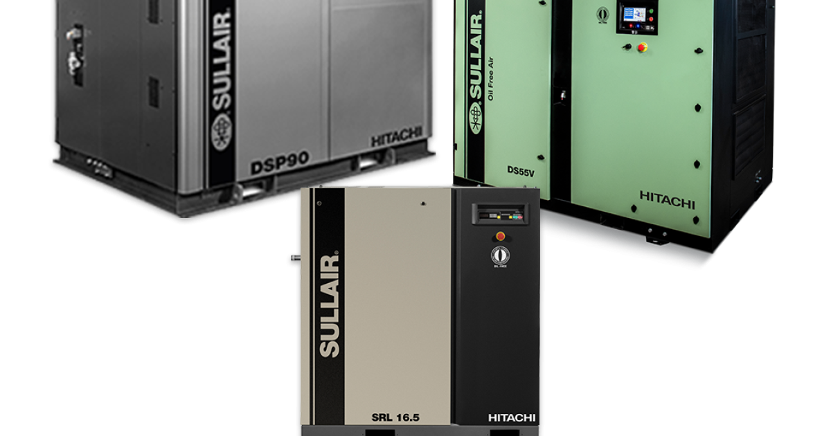 Oil Free Air Compressors | Hitachi Air Center - Compressor Pump & Service